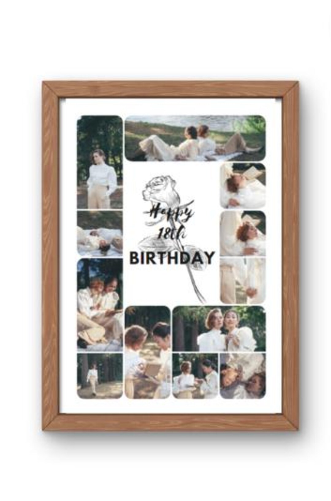 Simplistic Photo Collage, Birthday, Wedding, Ceremony, Party ...