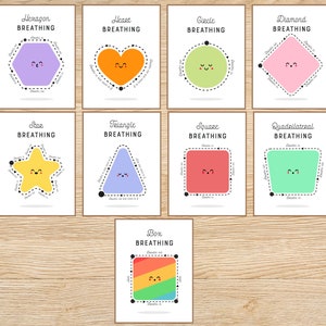 Finger Tracing Calming Cards, Calm Down Corner Activity, Meditation ...