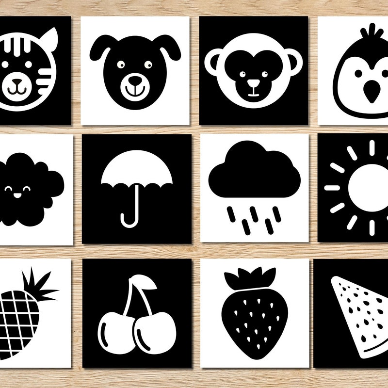 Black and White for Newborns - Etsy