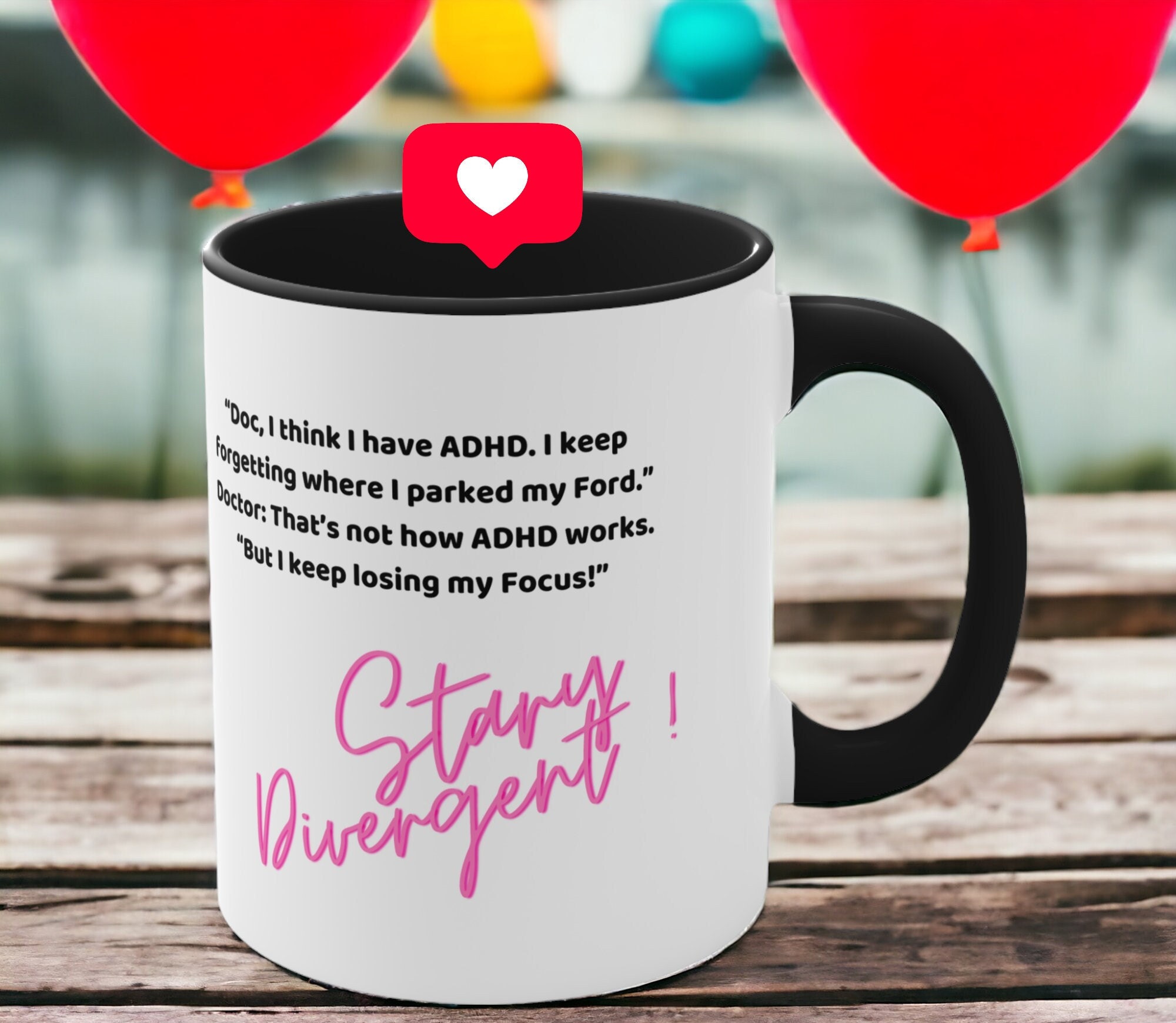 Dopaminer, Neurodivergent, Dopamine , Adhd, Neurospicy, Coffee Mug ...