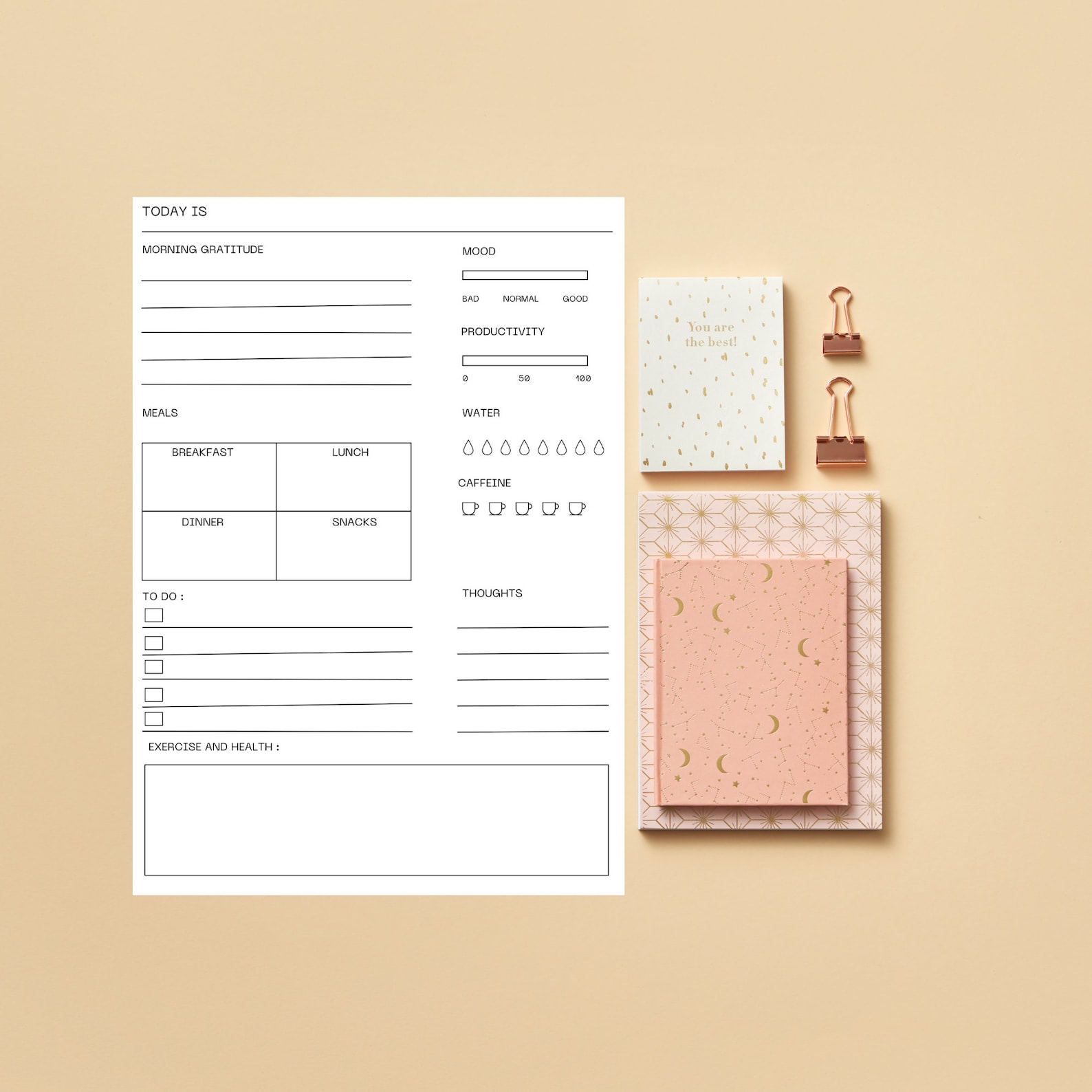 Printable Wellness Planner | Printable PDF | A4 Size | Instant Download ...