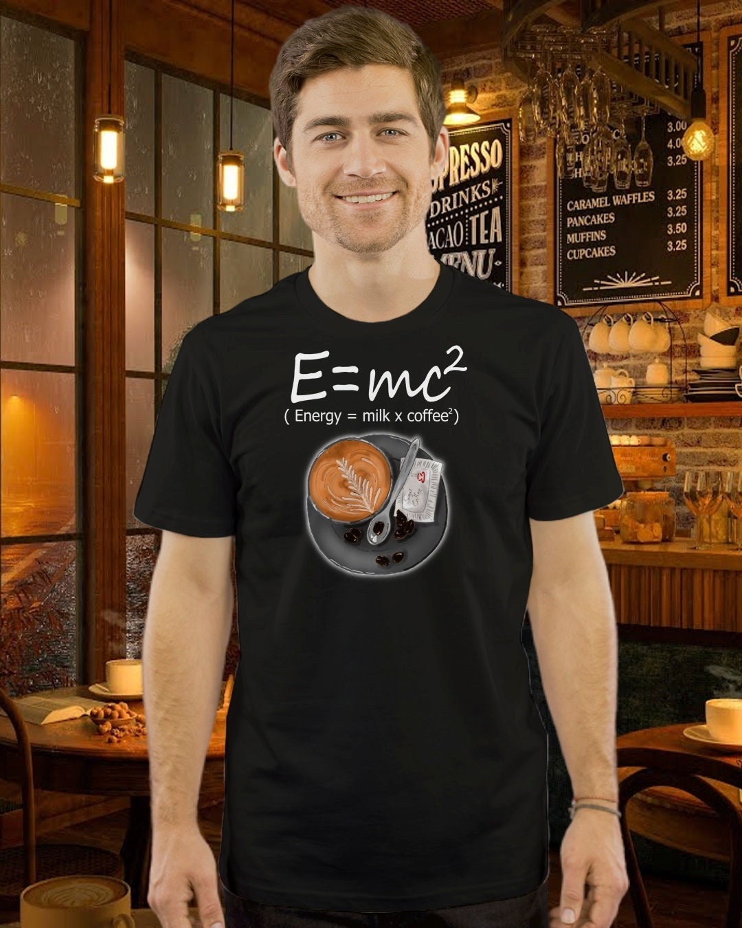 Shirt of Einsteins Equation for More Energy - Etsy
