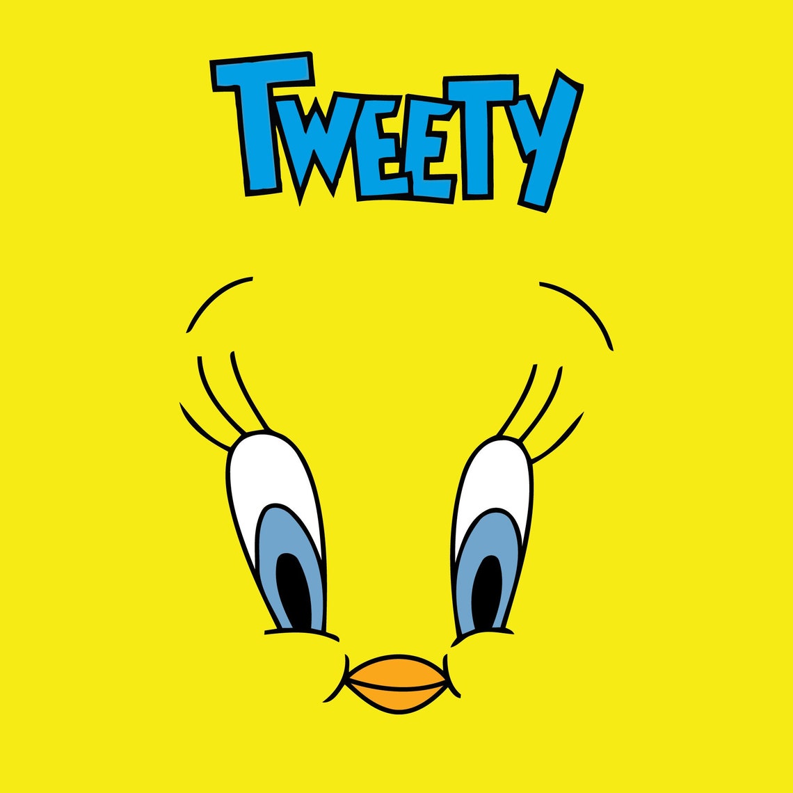 Tweety Bird Svg Tweety Bird Printable Digital Stickers Cartoon Svg Svg ...