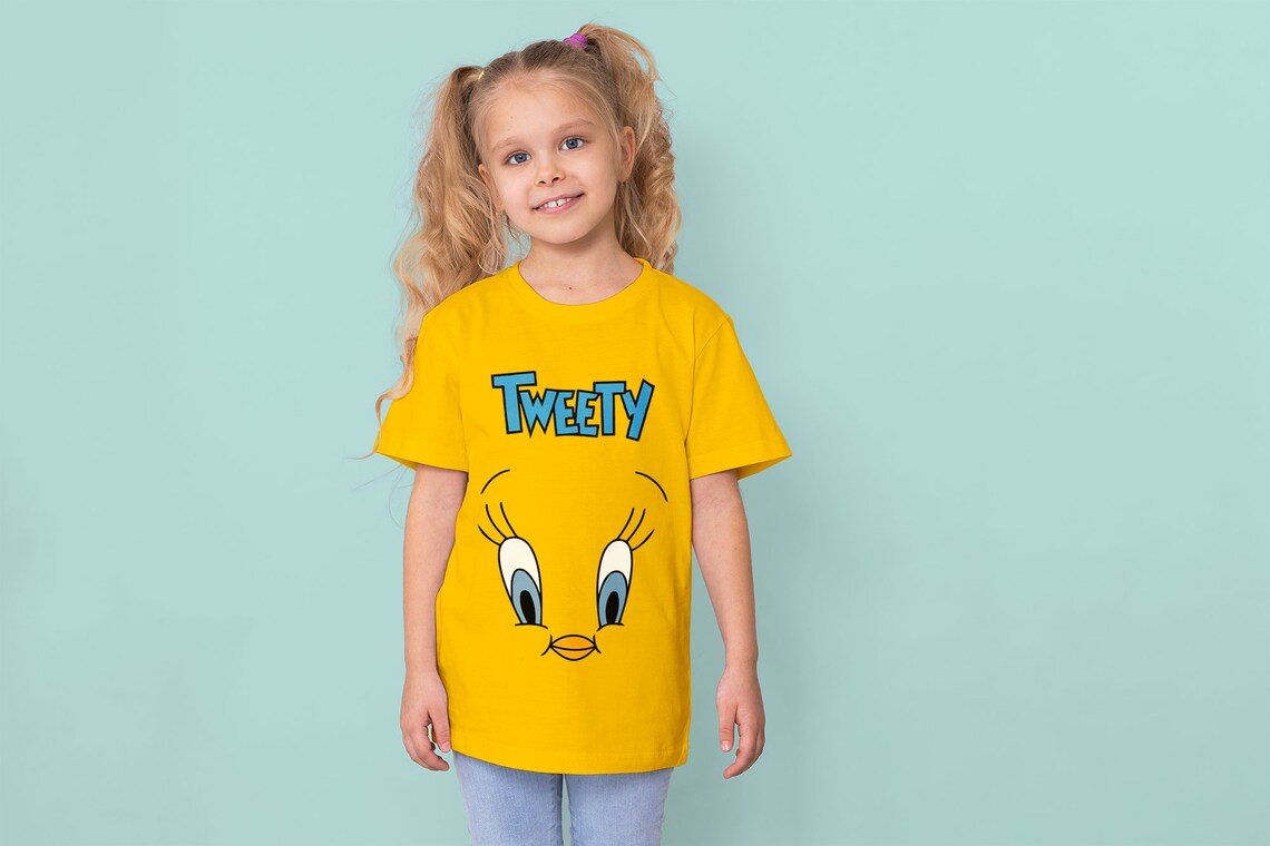 Tweety Bird Svg Tweety Bird Printable Digital Stickers Cartoon Svg Svg ...