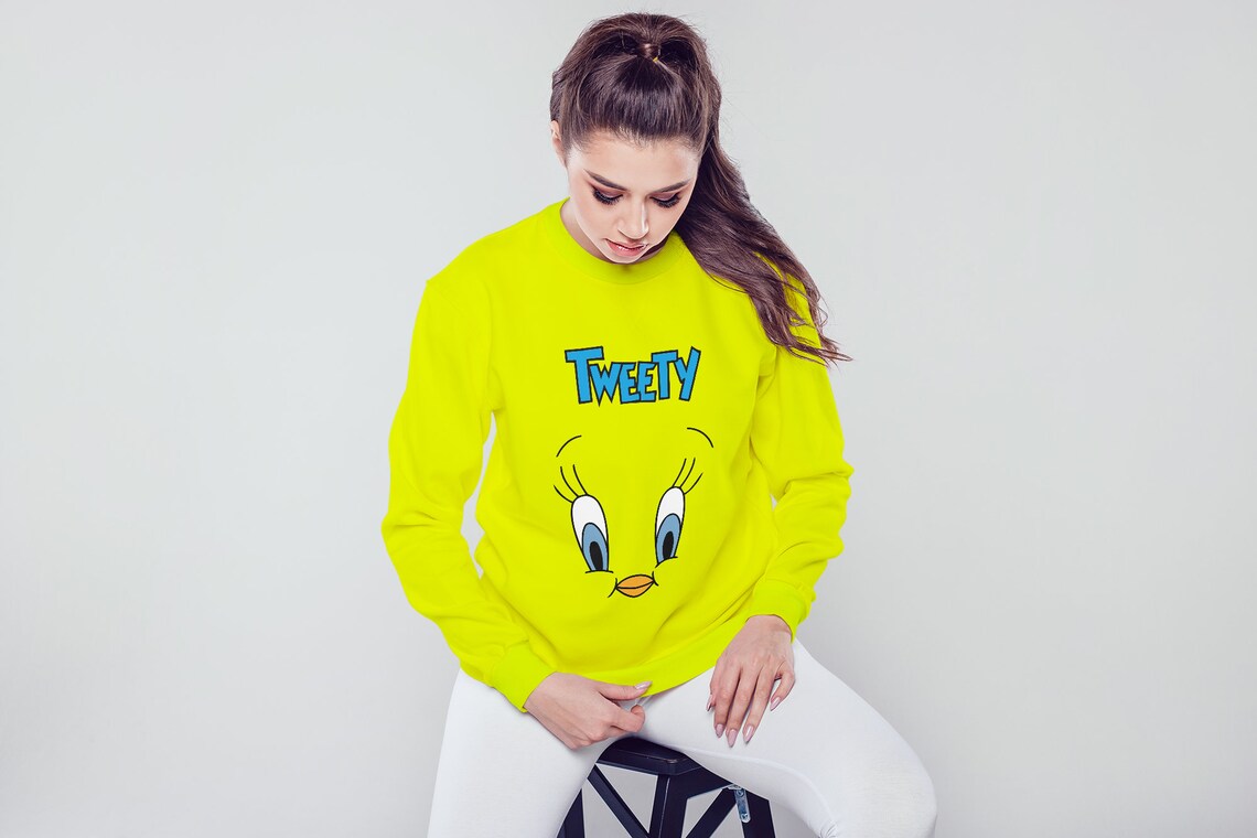 Tweety Bird Svg Tweety Bird Printable Digital Stickers Cartoon Svg Svg ...