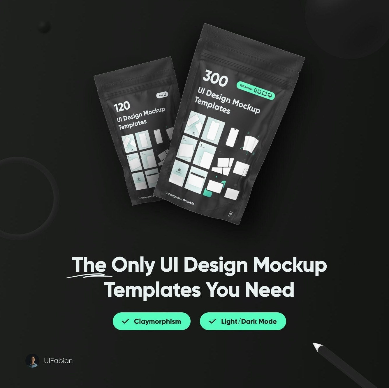 UI Design Mockup Templates - Full Access - Etsy