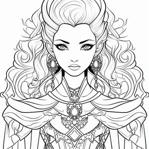 30 Vampire Colouring Pages Vol 1 - Etsy