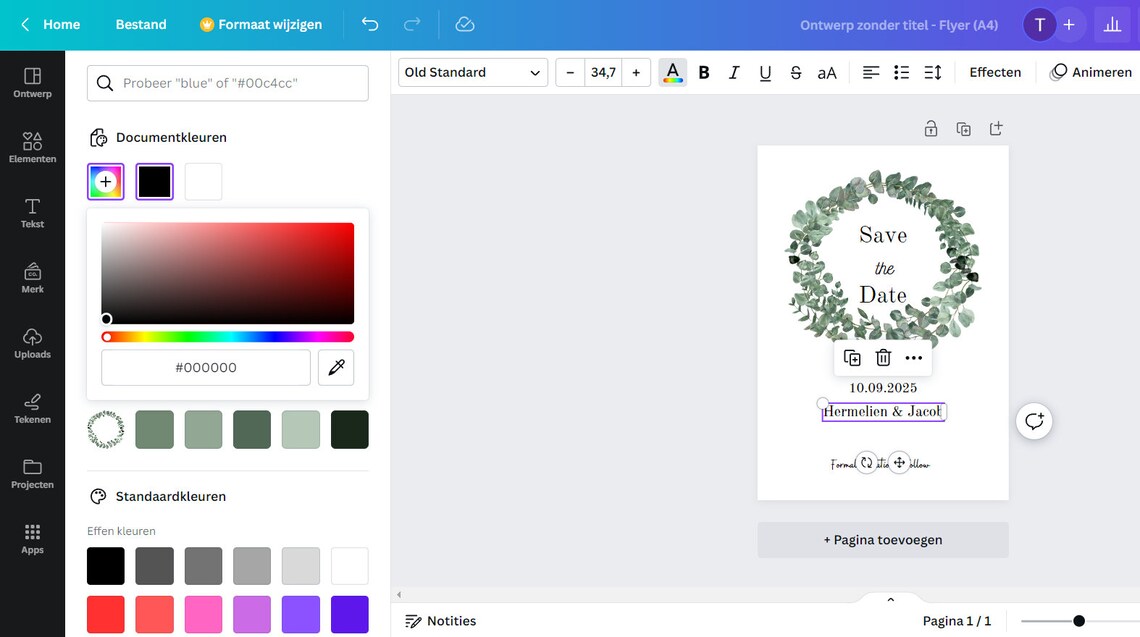 Save the Date Template Digital Download Invite Wedding - Etsy
