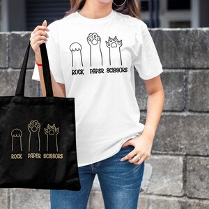 Cat Paw SVG, Rock Paper Scissors Svg, Cute Cat Svg, Cat Paws Png, Rock ...