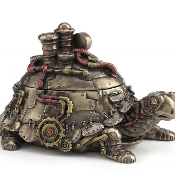 Steampunk Turtle Art - Etsy UK