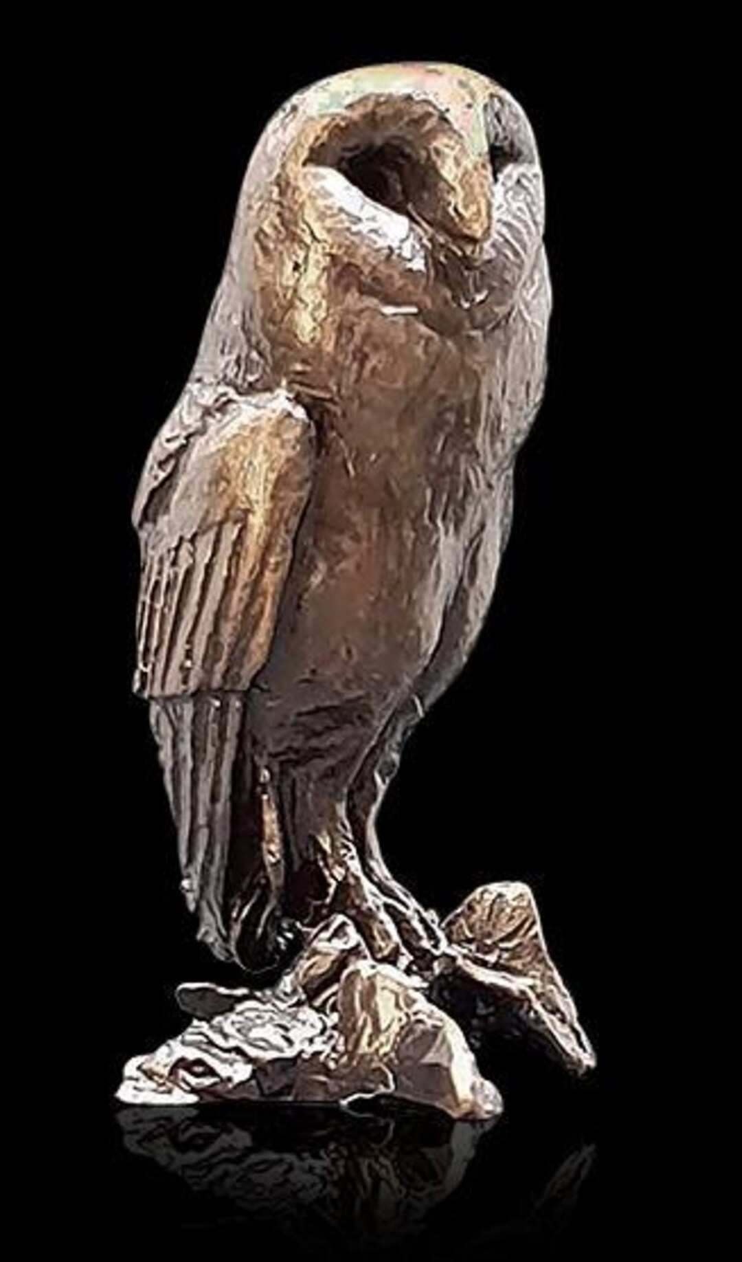 Barn Owl Bronze Miniature (butler and Peach) - Etsy