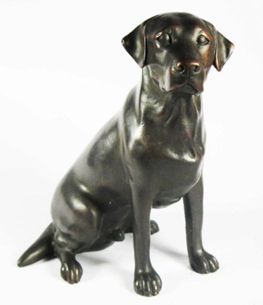 Labrador Bronze Figurine - Etsy