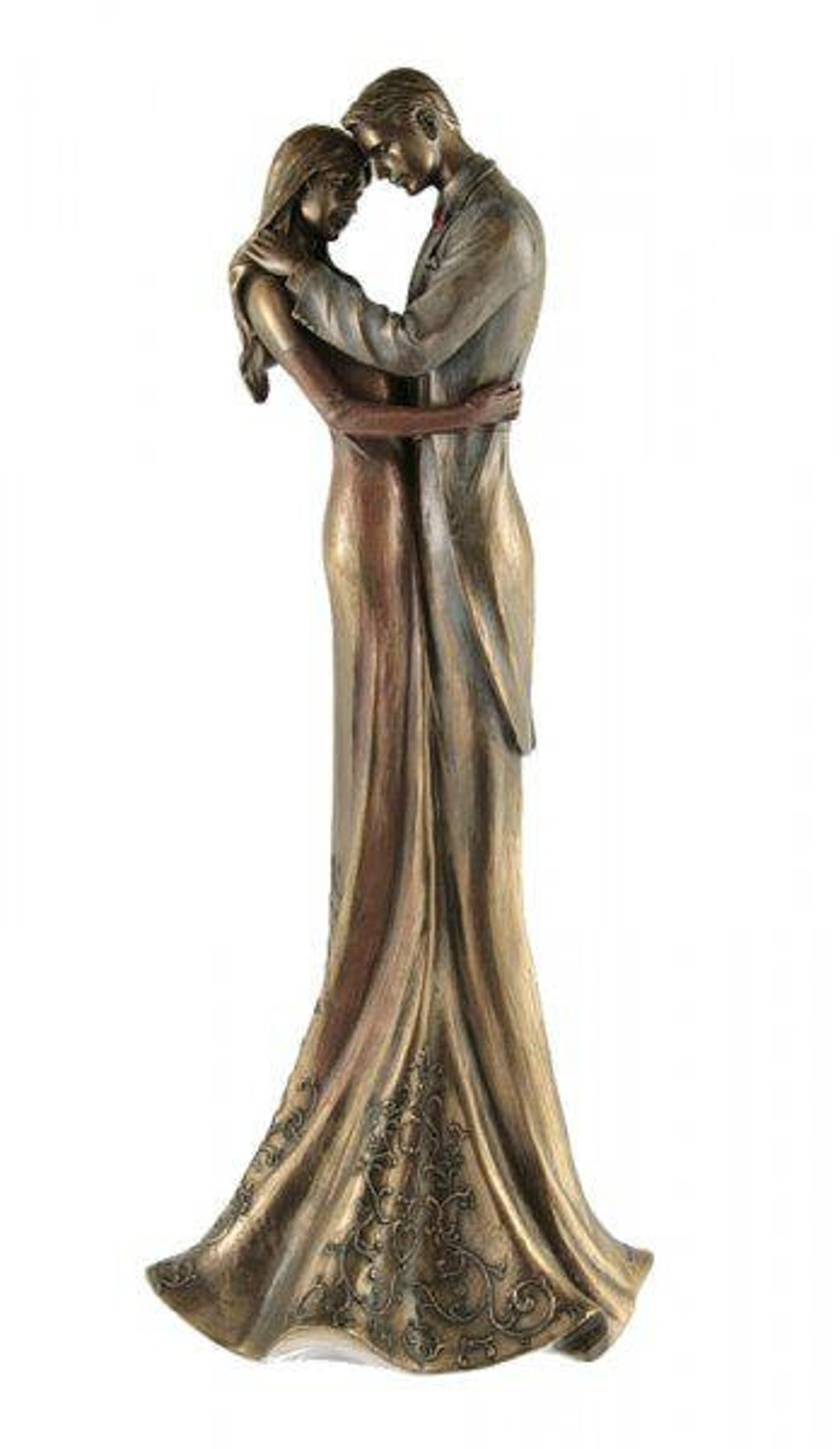 Couple in Love Bronze Figurine 35cm - Etsy