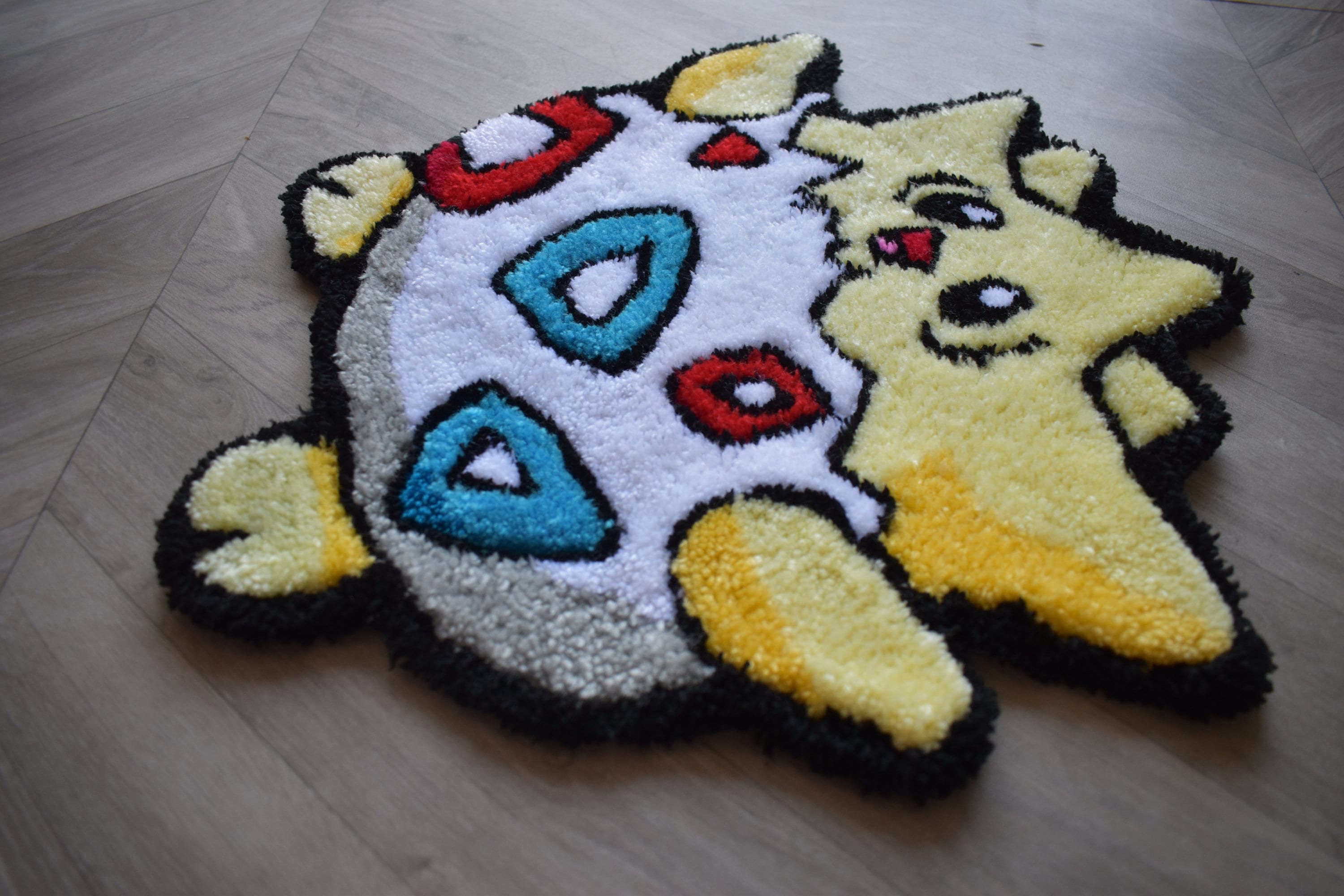 Togepi Hand Tufted Rug Pokemon Rug Anime Rug Misty's - Etsy UK