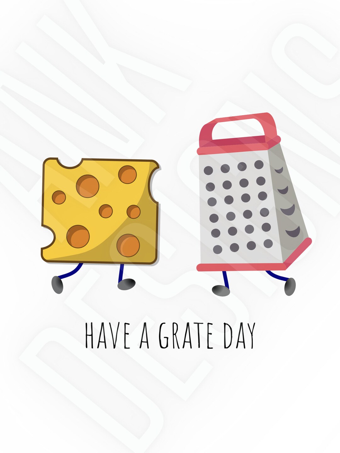 Have a Grate Day - Greeting Card - Etsy