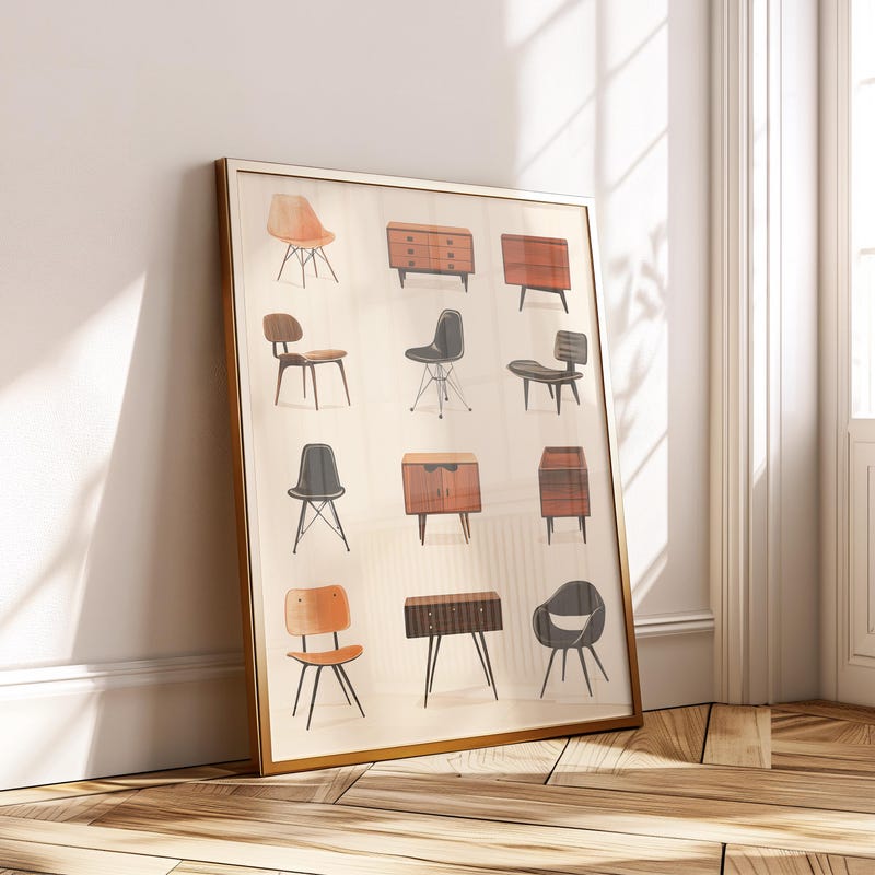 Eames Poster - Etsy
