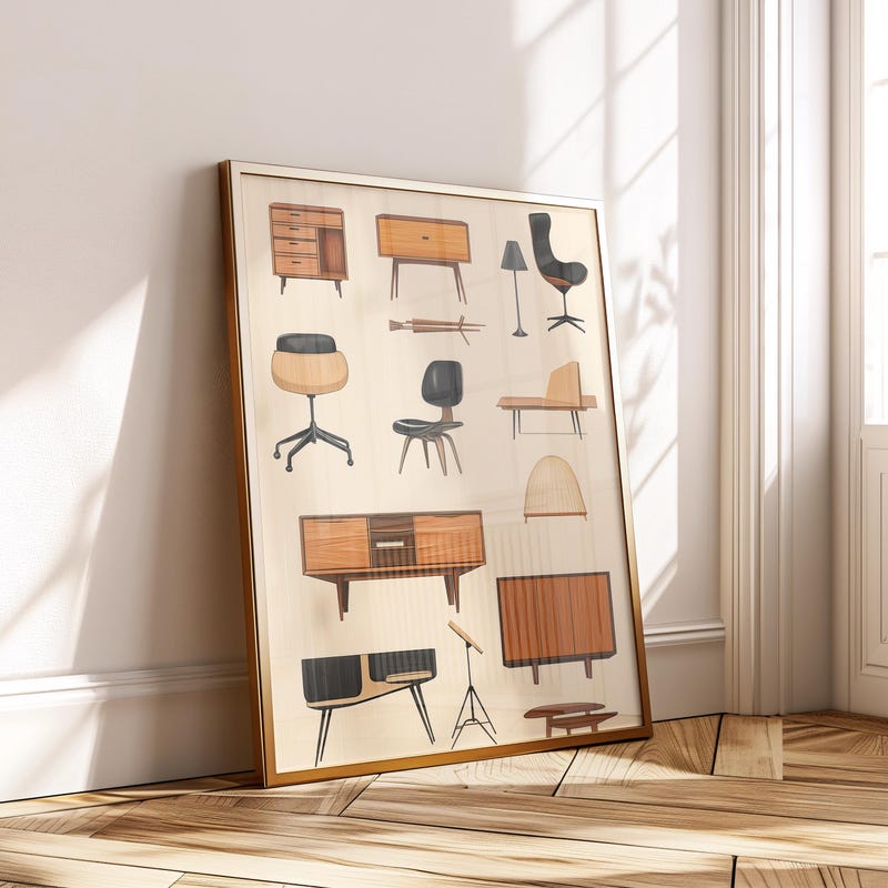 Eames Poster - Etsy