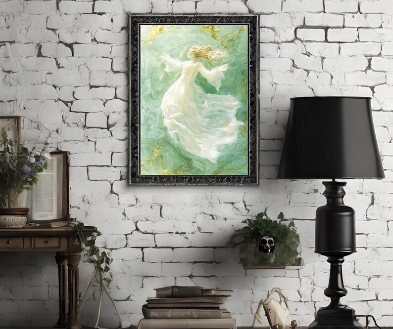 Sirène | Mermaid, Greek Goddess, Printable Art, Female Rage, Dark ...