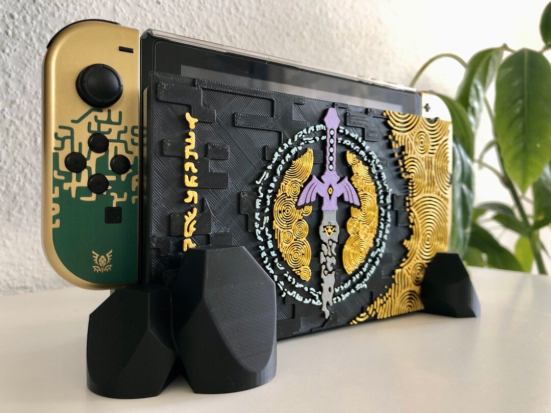 Nintendo Switch Docking Station Cover Zelda Sword Design MULTICOLOR - Etsy