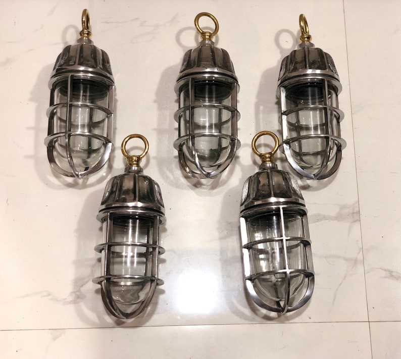 Nautical Marine New Industrial Style Hanging Cargo Ceiling Light 5 ...