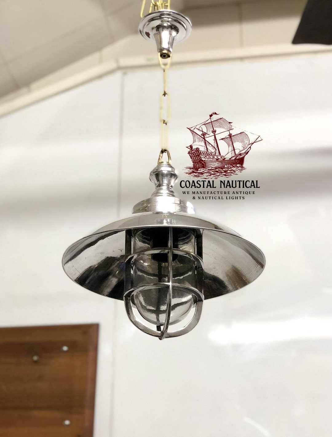Livingroom Design Aluminum Metal Ceiling Hanging Cargo Nautical Pendant ...