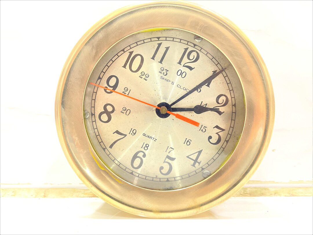 Antique Original Vintage Nautical Ship Maritime Quartz Wall Clock - Etsy