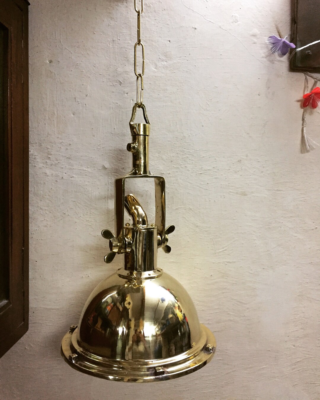 Nautical Replica Wiska New Brass Metal Ceiling Decoration Pendant Light ...