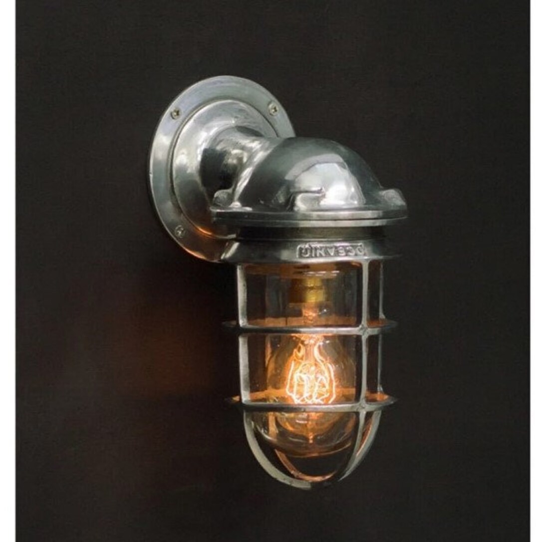 Nautical Marine New Aluminum Wall Sconce Oceanic Bulkhead Light Fixture ...
