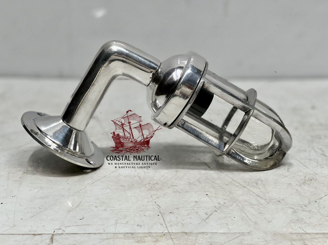 Nautical Aluminum Alleyway Passage Wall Arched Style Sconce Ship Light ...