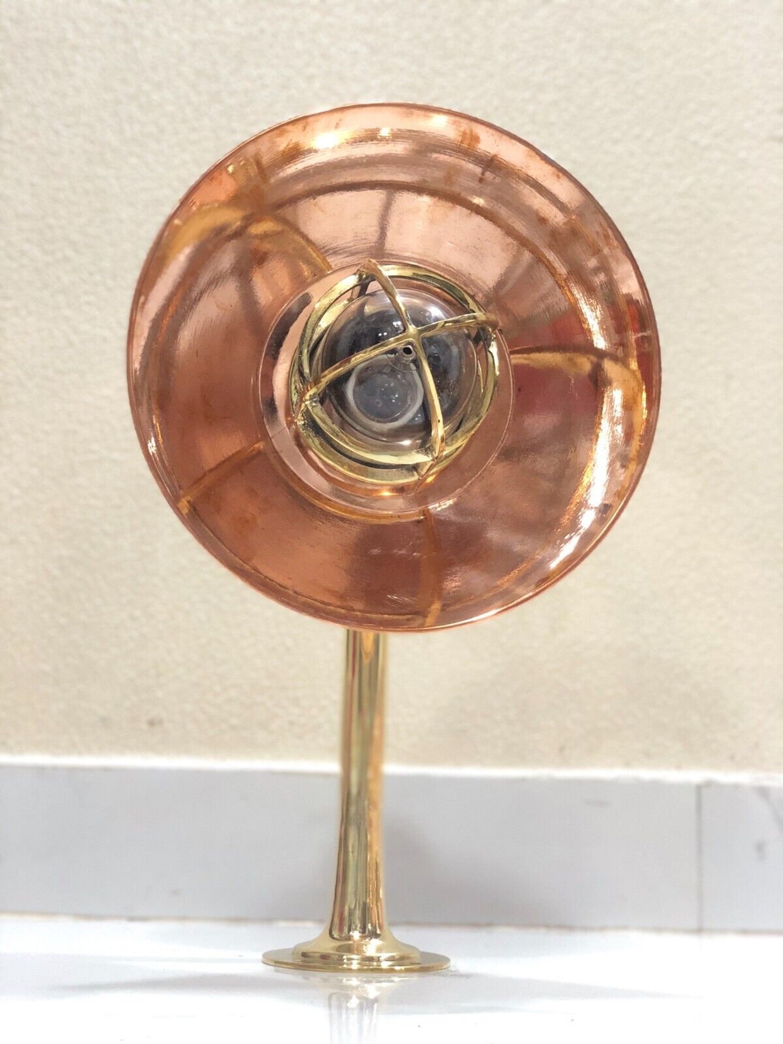 Original Old Straight Long Neck Antique Old Swan Light With Copper ...