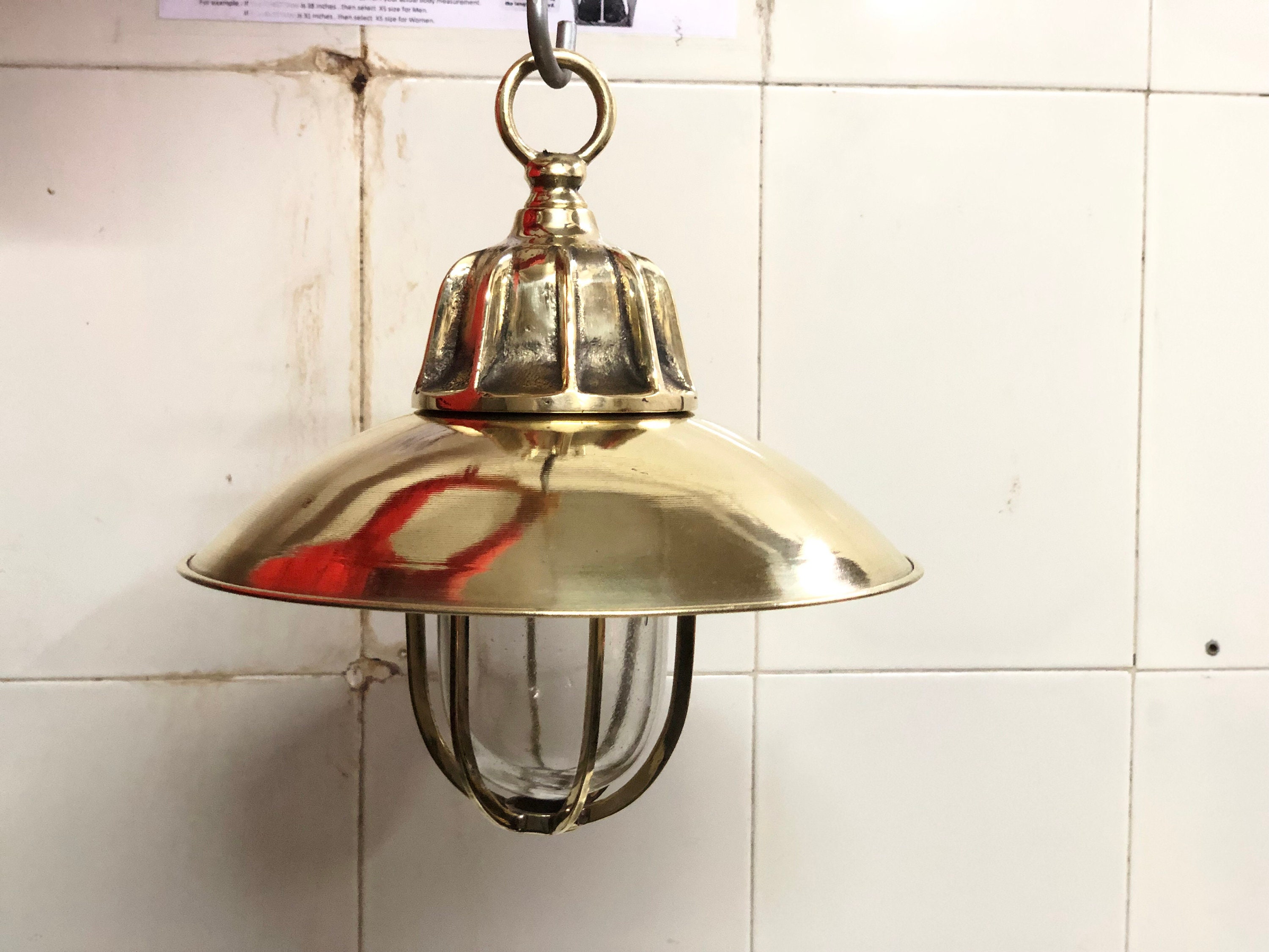 Nautical Marine New Solid Brass Passageway Bulkhead Pendant Ship Cargo ...