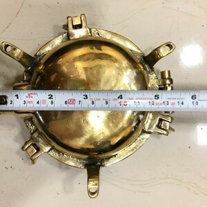 Nautical Marine Ship Brass New Hallway Small Deck Light Fixture 8 Piece ...