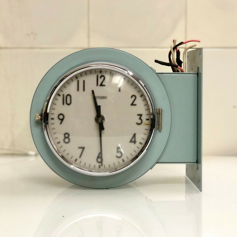 Double Sided Clock - Etsy