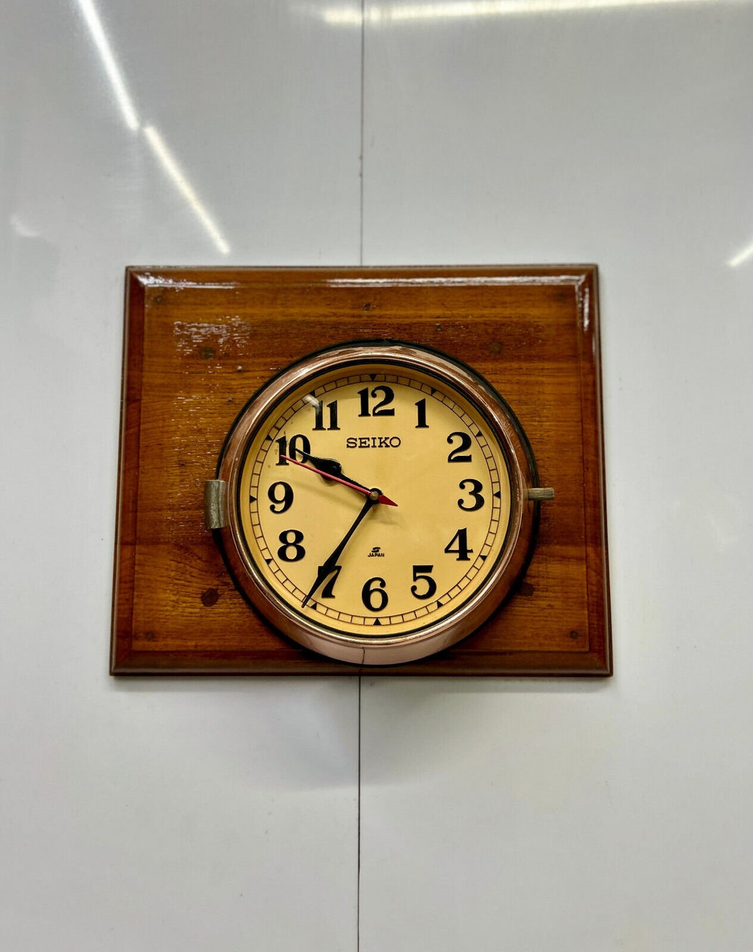 Authentic Reclaimed Ship Antique Quartz Victorian Style Seiko Round ...