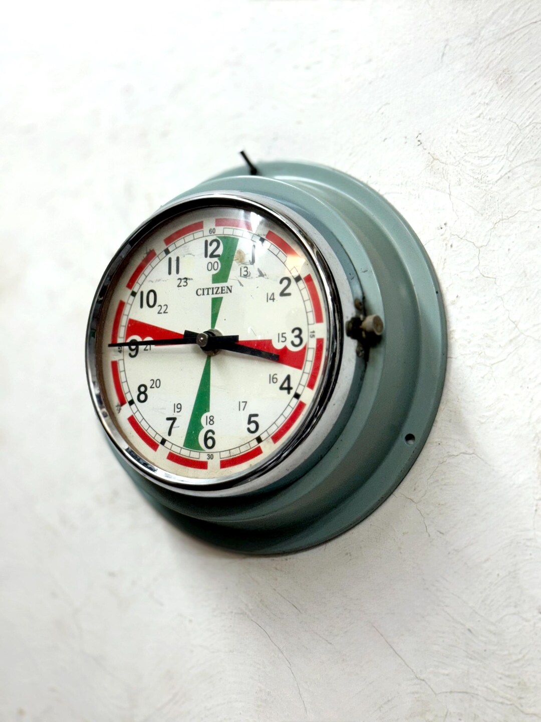 Antique Citizen Ship Wall Clock – Original Marine Nautical Clock ...