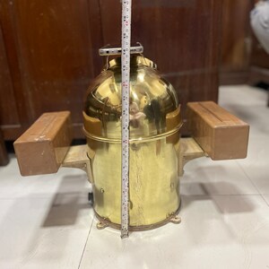 Original Saura Keiki Seisakusho Magnetic Binnacle Brass Compass ...