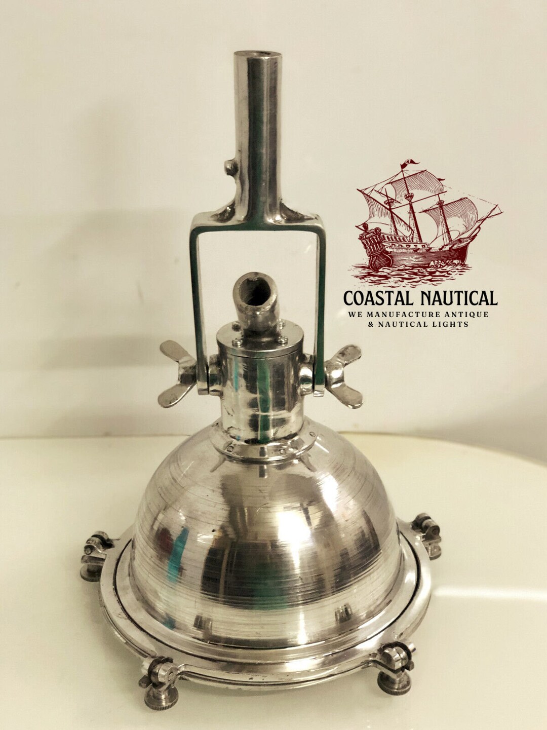 Marine Replica Aluminium Smooth Cargo Ship Ceiling Small Pendant Light ...