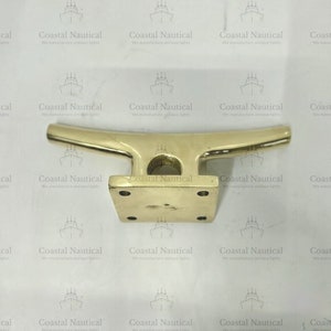 Maritime Ship Replica Solid Brass Rope Holder - Vintage Wall Hook for ...