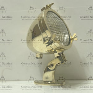 Boat Ship Reclaimed Marine Theme Decoration Antique New Brass Mini Spot ...
