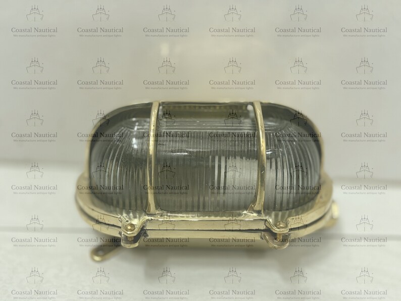 Solid Brass Bulkhead Light Classic Industrial Style Wall Fixture for ...