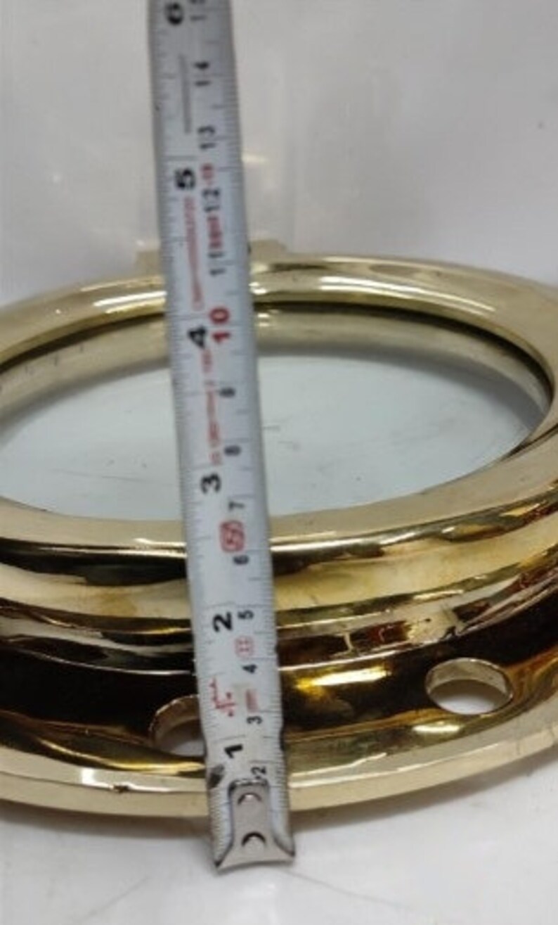 New Antique Solid Brass Vintage Retro Style Marine Ship Big Porthole ...