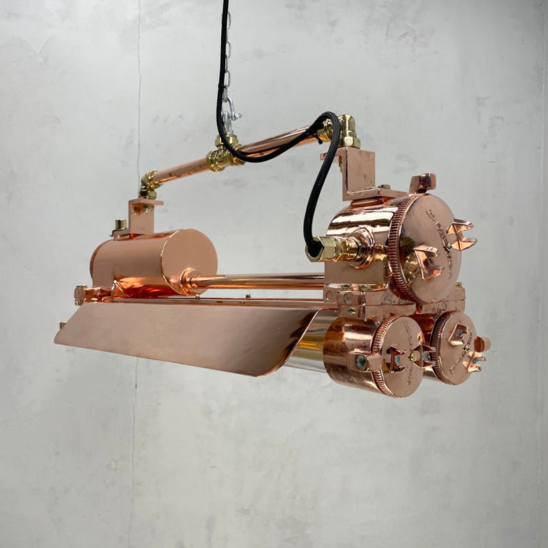 Authentic Refurbish Ship Victorian Style Copper Coated Aluminum Twin ...