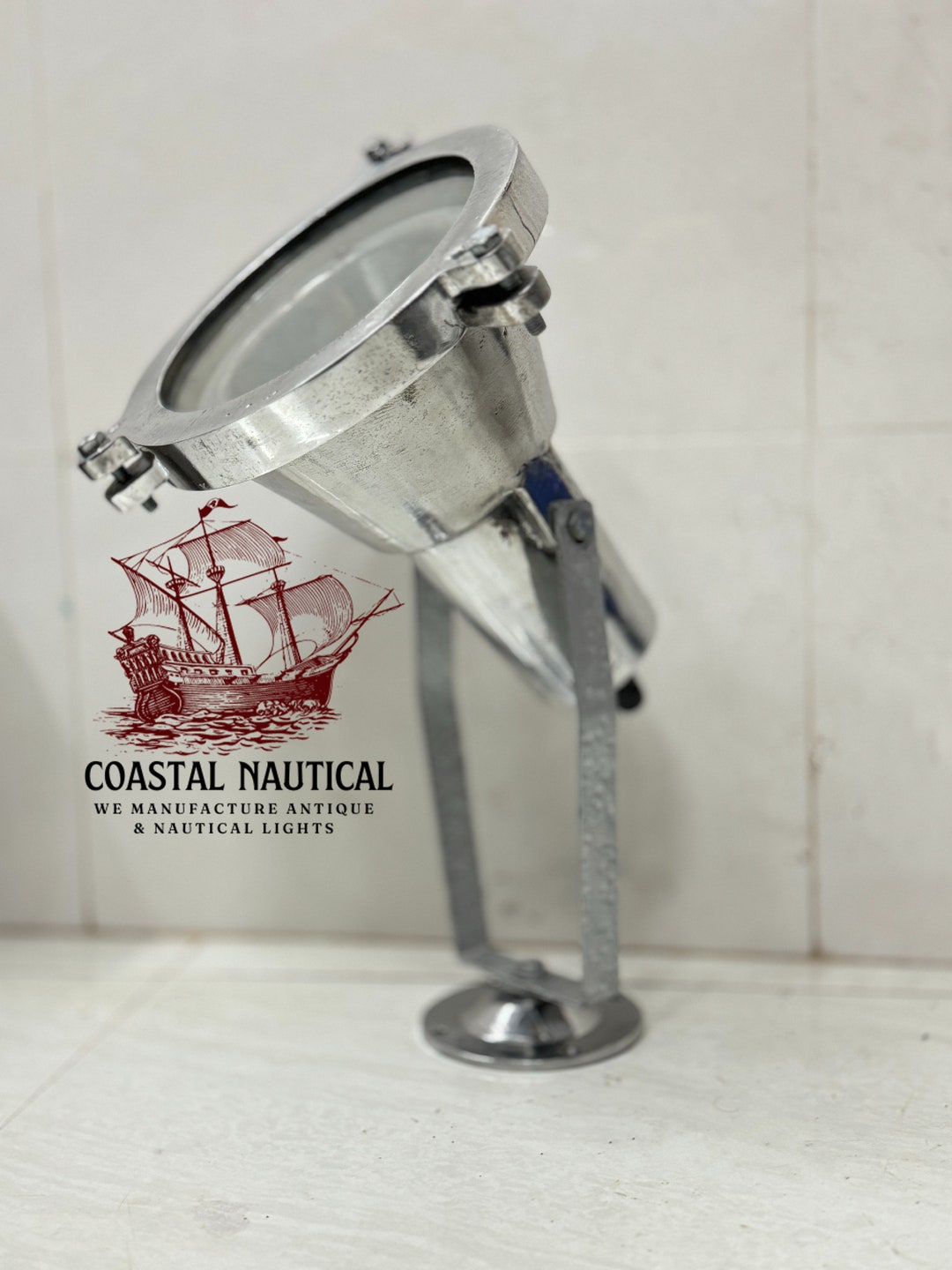 Vintage Original Refurbish Aluminum Marine Cargo Ship Nautical Signal ...