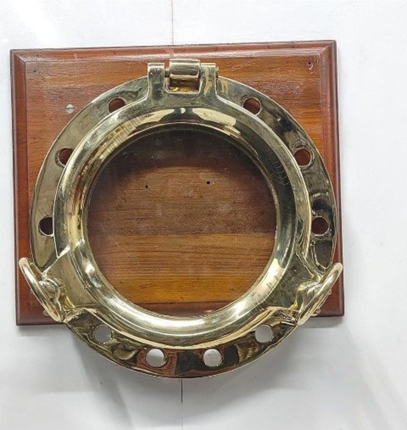 New Antique Solid Brass Vintage Retro Style Marine Ship Big Porthole ...