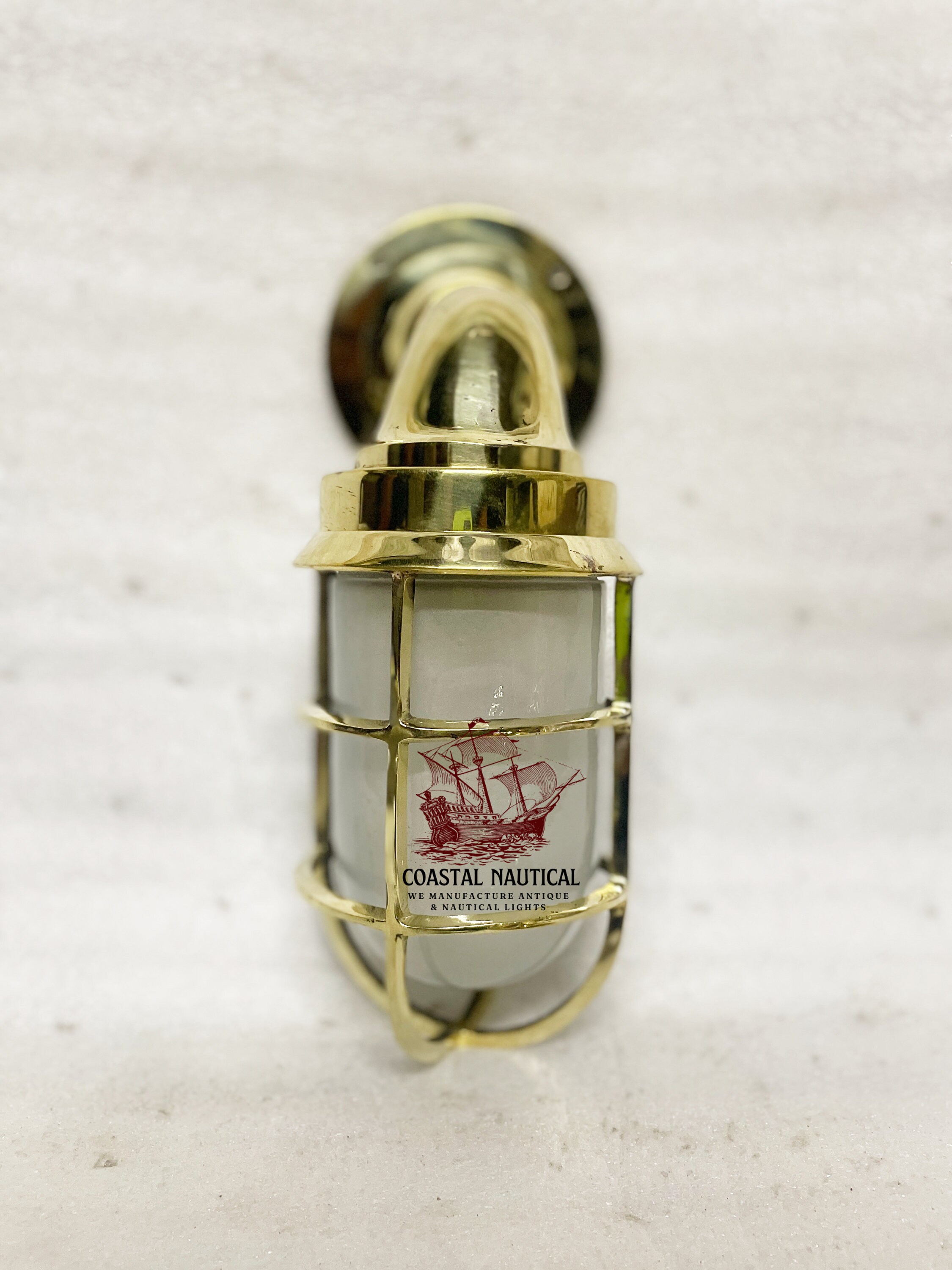 Marine New Nautical Solid Wall Brass Swan Passageway Wall Ship Light ...