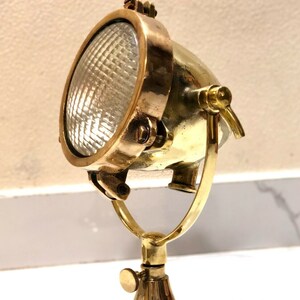 Authentic Original Reclaimed Old Marine Ship Salvage Brass Signal Spot ...