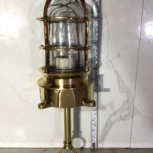 New Nautical Marine Ship Brass Hanging Cargo Ship Pendant Light With ...