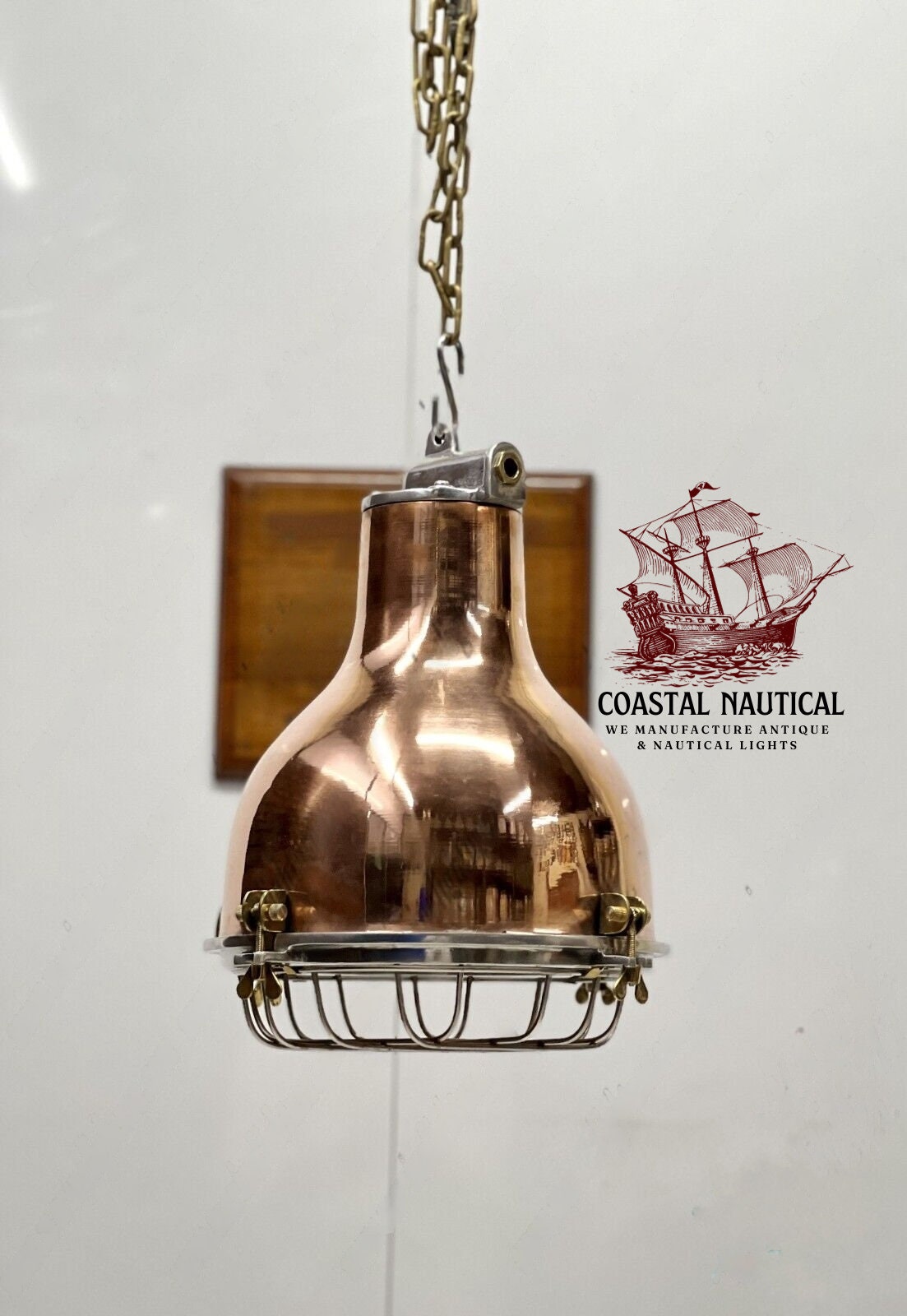 Copper Metal Aluminum Cage Interior Ceiling Decoration Hanging Pendant ...