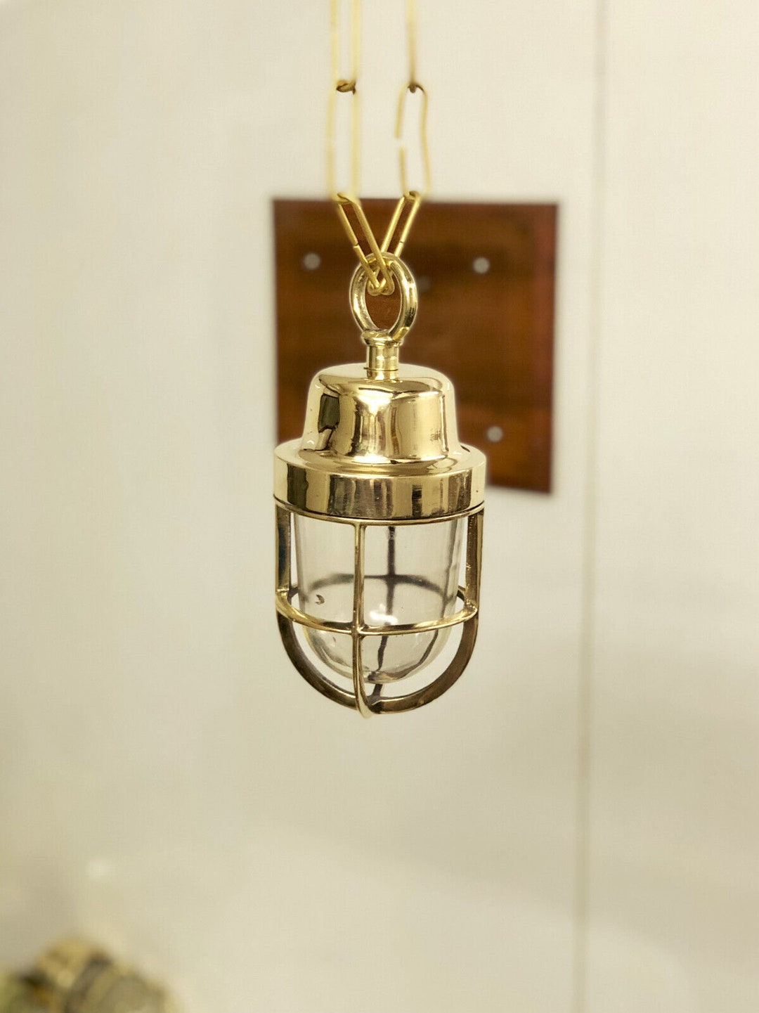 Authentic Reclaimed Original Ship Passageway Brass Hanging - Etsy