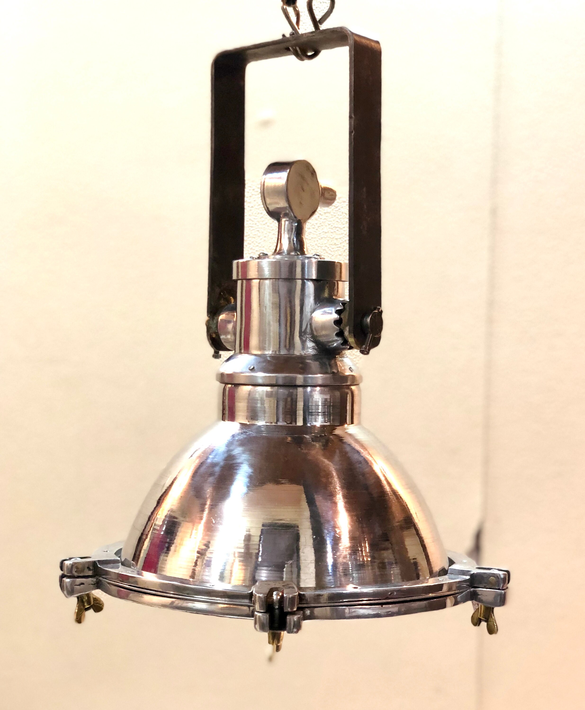 Industrial Style Hanging Cargo Aluminum Pendant Deck Light With Iron ...